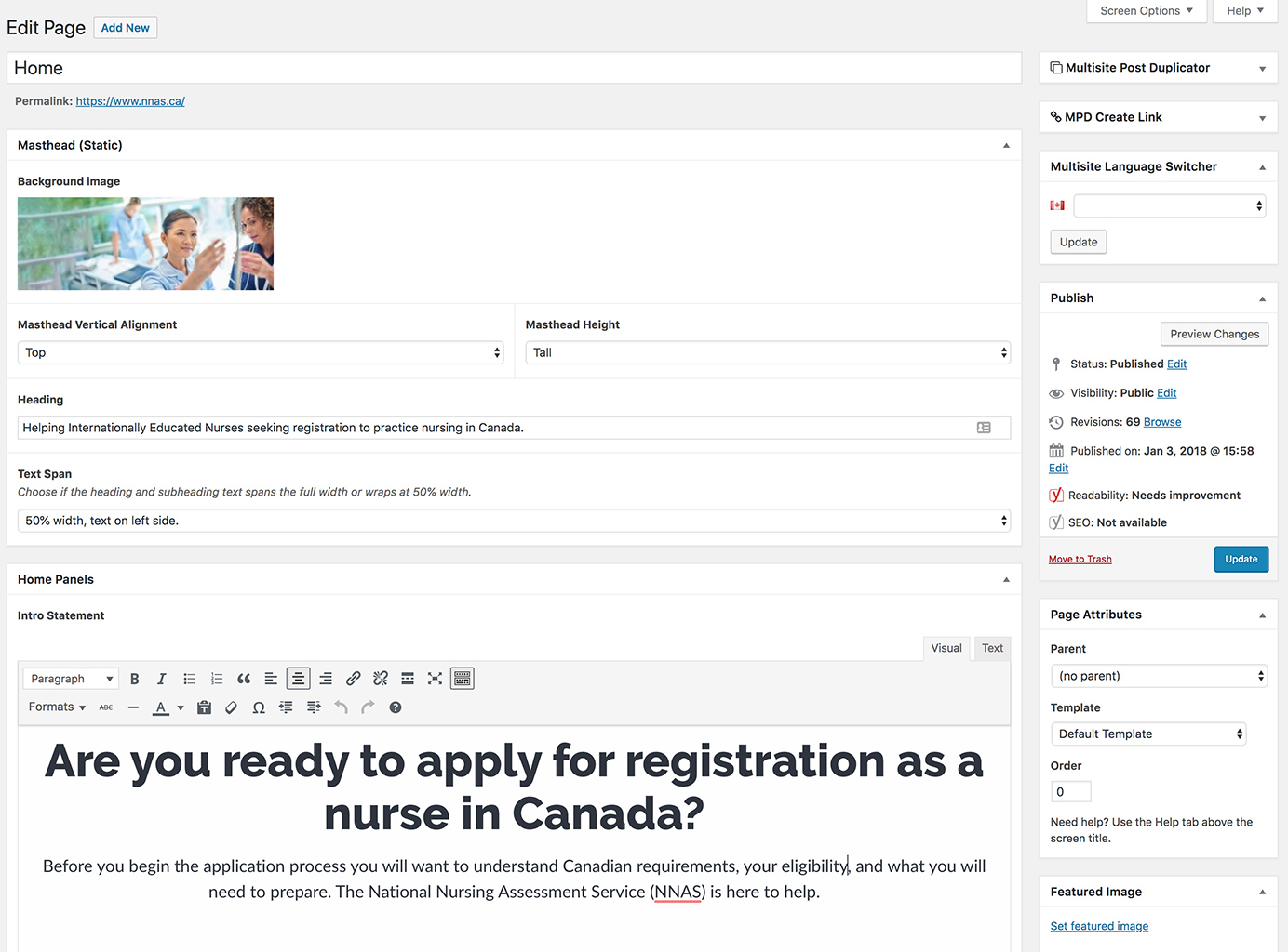 The National Nursing Assessment Service of Canada (NNAS) - Kobayashi ...
